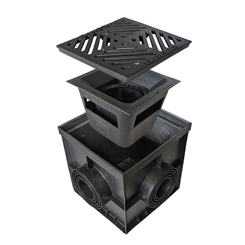 300mm x 300mm Catch Basin - Solid Cover | Drainage Shop