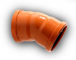 110mm 45° Double Socket Bend | Drainage Shop