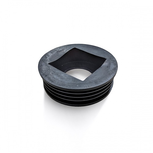 Adaptor 110mm x 65mm square/68mm round | Drainage Shop