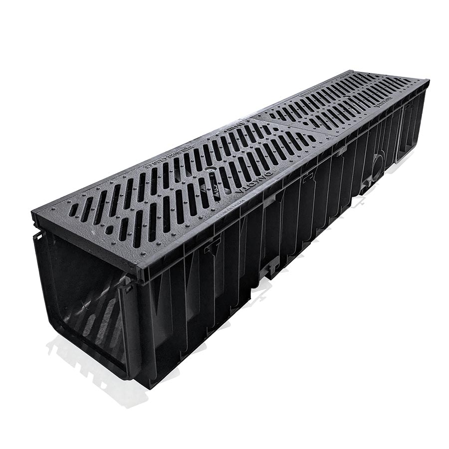 Taurus 200 Drainage Channel x 1m C250 Grating | Drainage Shop