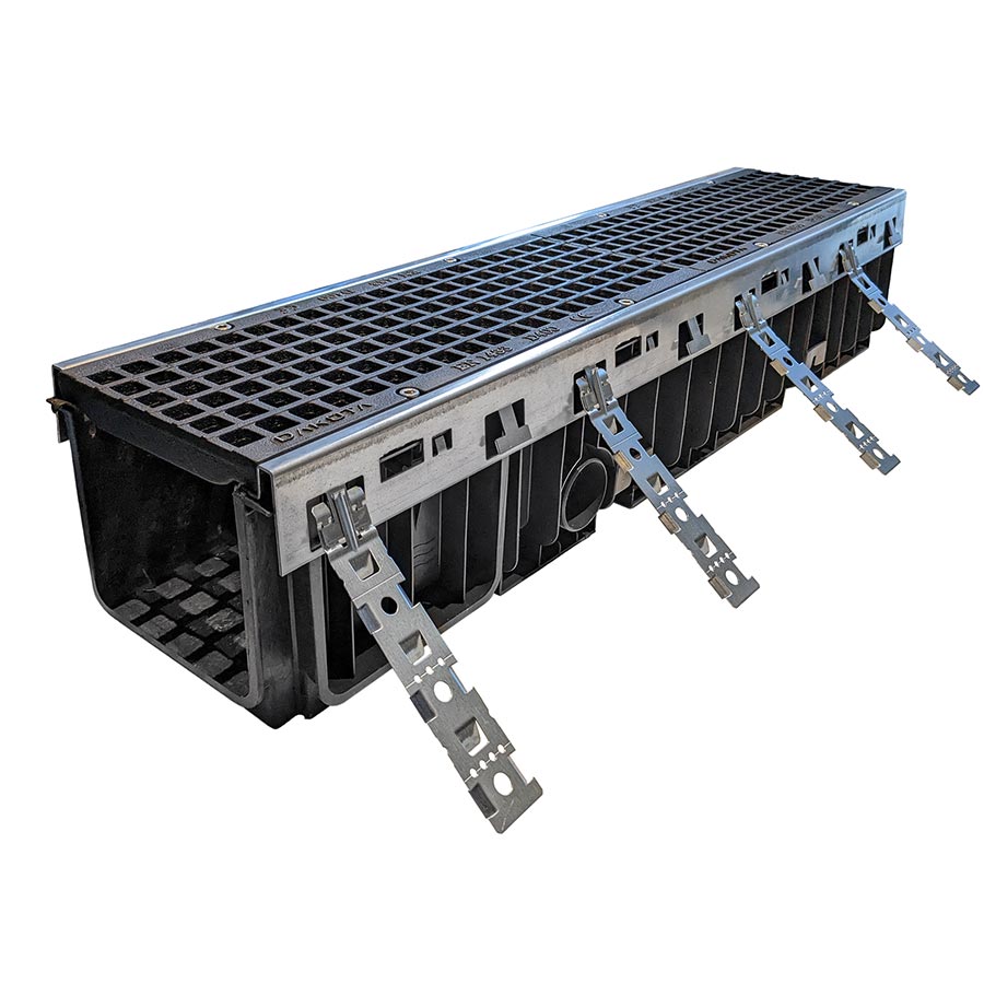 Taurus 200 Drainage Channel x 1m D400 Grating | Drainage Shop