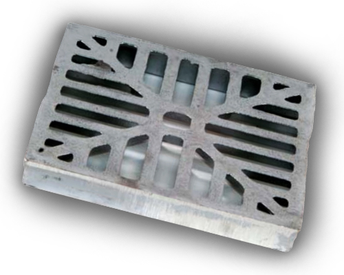 Aluminium Square Hopper Grid 150mm x 150mm | Drainage Shop