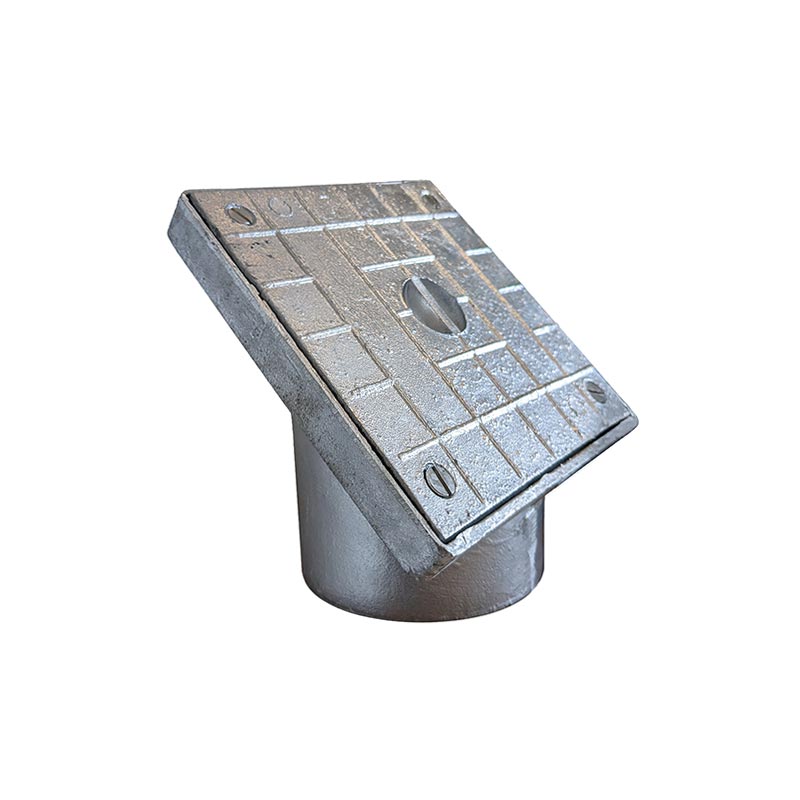 110mm Square Aluminium Rodding Eye | Drainage Shop