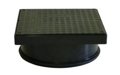 Square Cover & Frame to suit 315mm Chamber/Riser | Drainage Shop