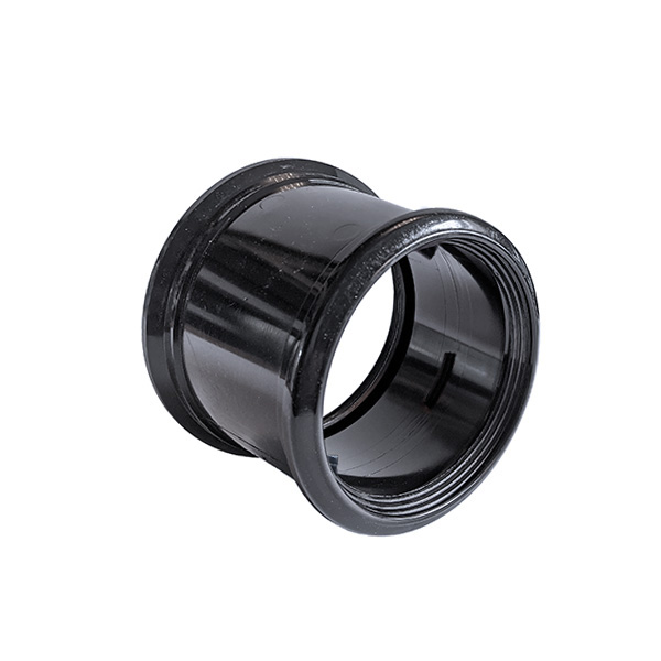 110mm Economy Soil Pipe Coupling D/S Black | Drainage Shop
