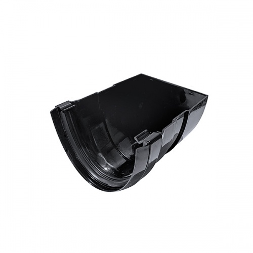 200mm External Stop End (Black) | Drainage Shop