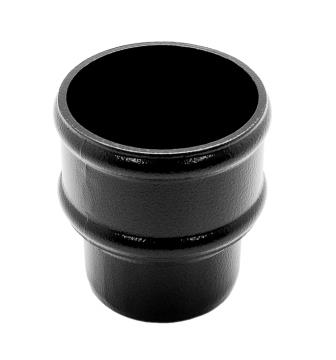Alutec Evolve 63mm Pipe Socket (non eared) Heritage Black | Drainage Shop