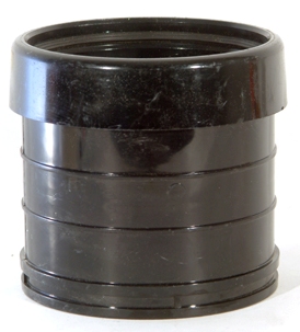 110mm Single Socket Coupling Pushfit/Solvent | Drainage Shop