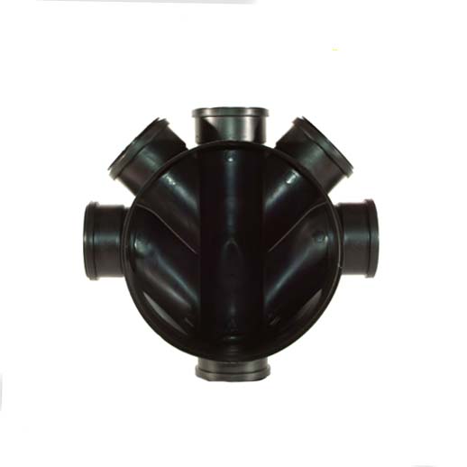 460mm Diameter Chamber Base (4 x 110mm side inlets) | Drainage Shop