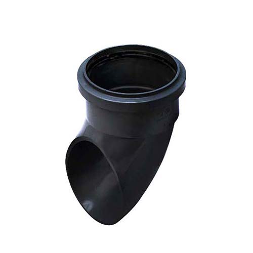110mm Downpipe Show - Black | Drainage Shop