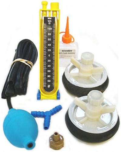 Drain Testing Kit c/w 2 x 100mm plugs - www.drainageshop.co.uk