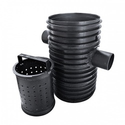 320mm Ã˜ Hydrocell 300 Silt Trap 640mm High | Drainage Shop